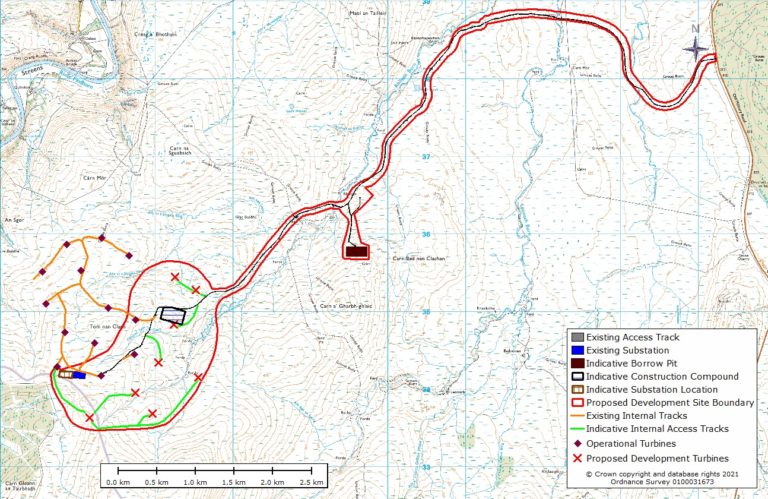 The Project - Tom Na Clach Extension Wind Farm