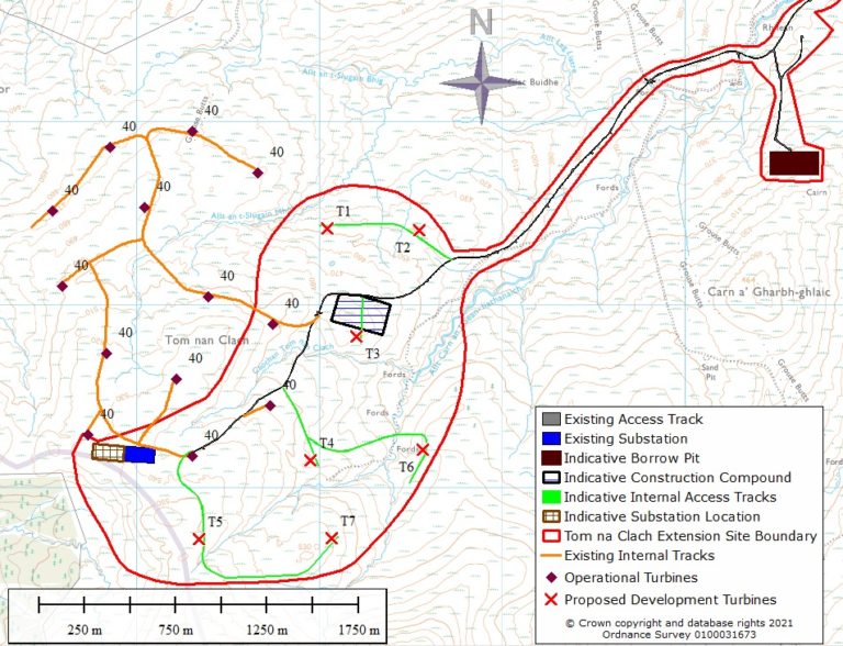 The Project - Tom Na Clach Extension Wind Farm